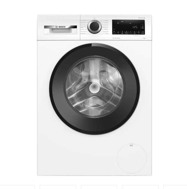 Bosch Freestanding Washing Machine 9kg White – Joyce's Hardware